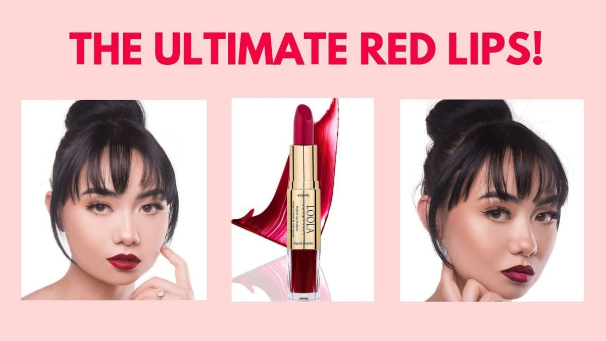 The Best Red Lipstick! – Loola Cosmetics